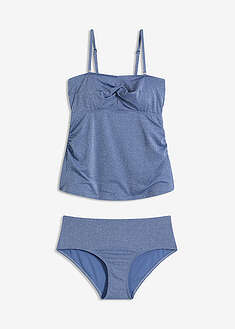 Tankini (2 piezas) con hilos brillantes Azul • 44.99 € • bonprix