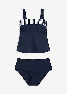 Tankini (2 piezas) con tirantes anchos Azul marino • 30.99 € • bonprix